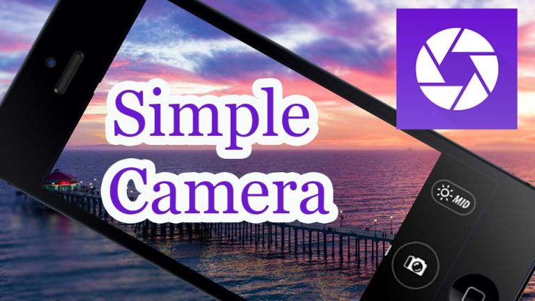 Simple Camera app for Android - iTheme Sky